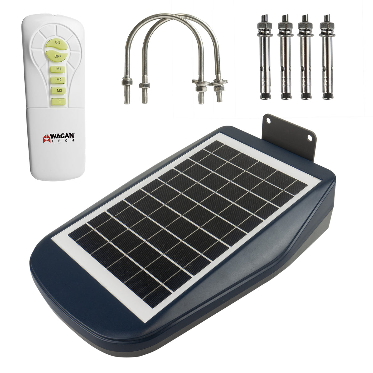 Solar + LED Floodlight 3000 Remote Controlled (2021) | Lighting | Wagan ...